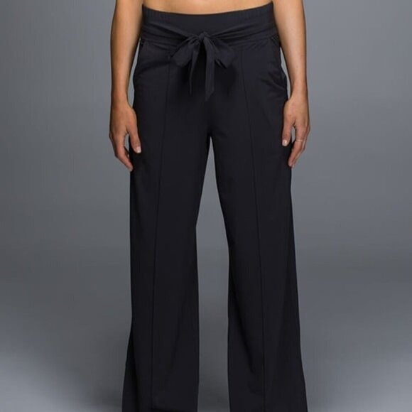 lululemon athletica | Pants & Jumpsuits | Lululemon Noir Pant Black ...